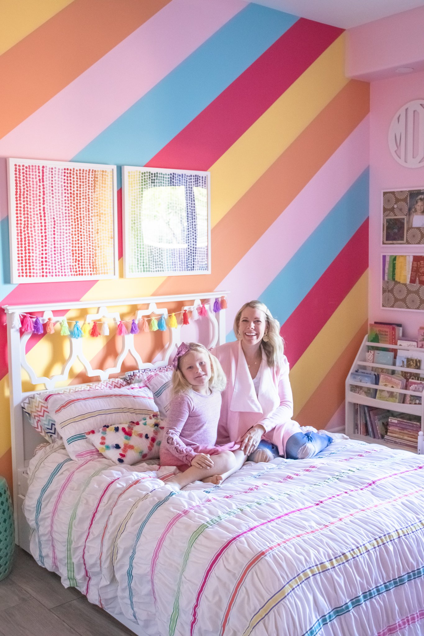 Creating Colorful Kids Rooms with Curator - The Sensible Shopaholic